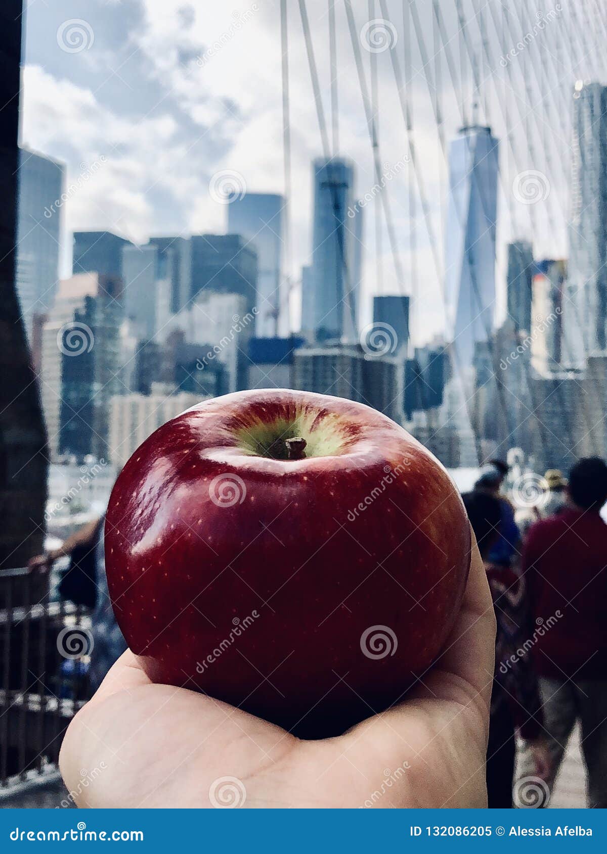 The Big Apple stock image. Image of york, city, apple - 132086205