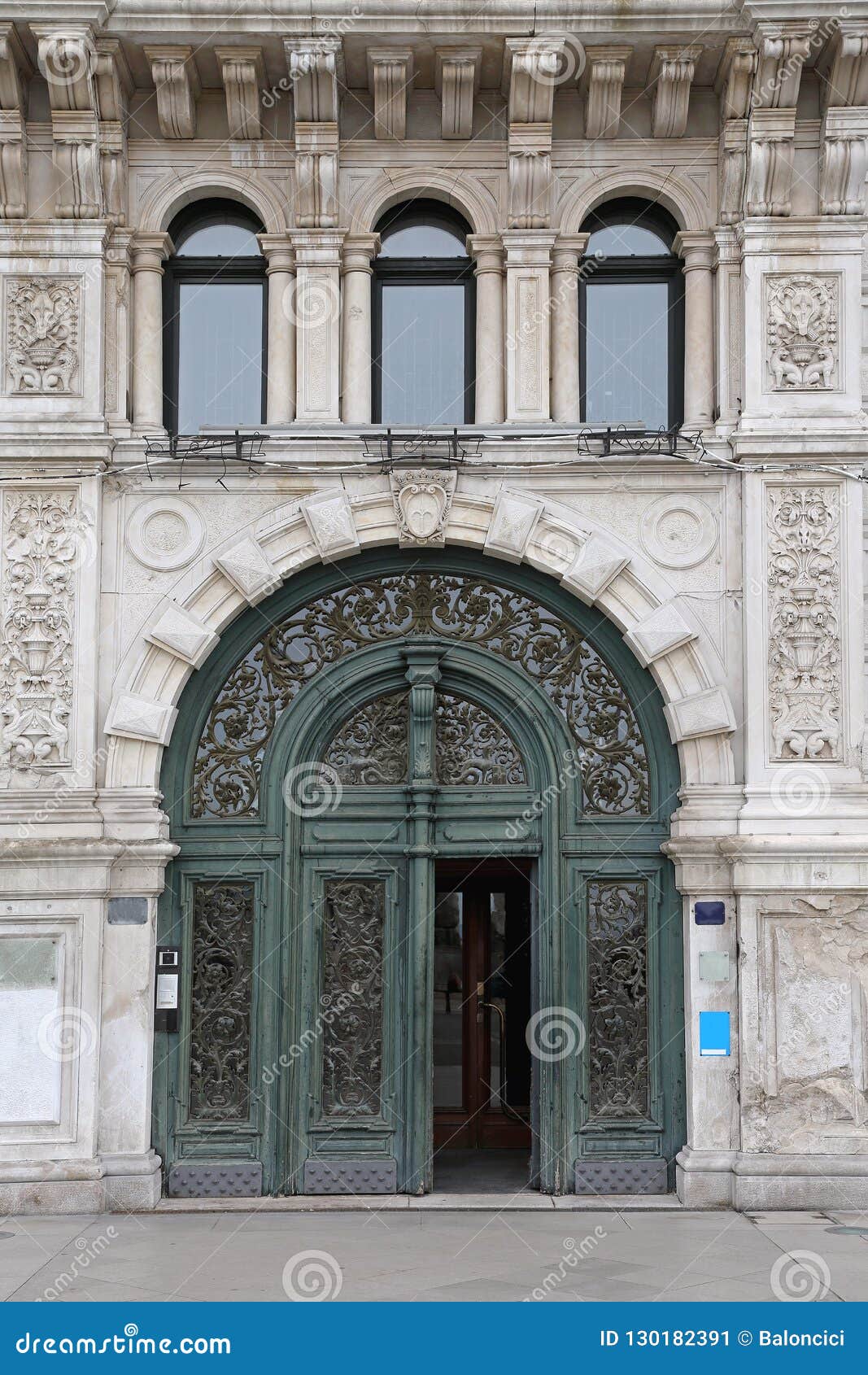 Big Arch Door stock image. Image of door, building, arch - 130182391
