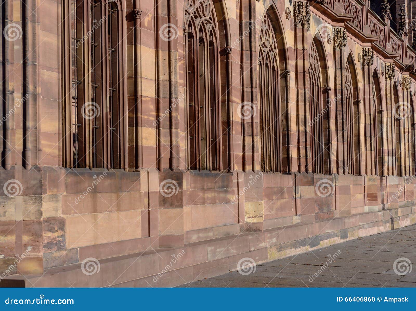 Big Arch Doors View Church Exterior from Outdoors Stock Photo - Image ...