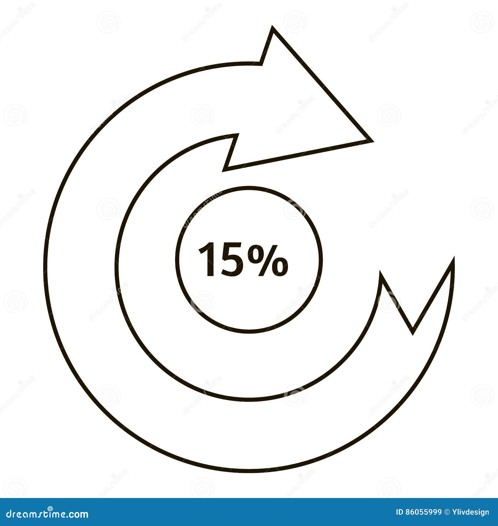 Infographics Outline Template With 3 Steps, Options Or Levels. Chart ...