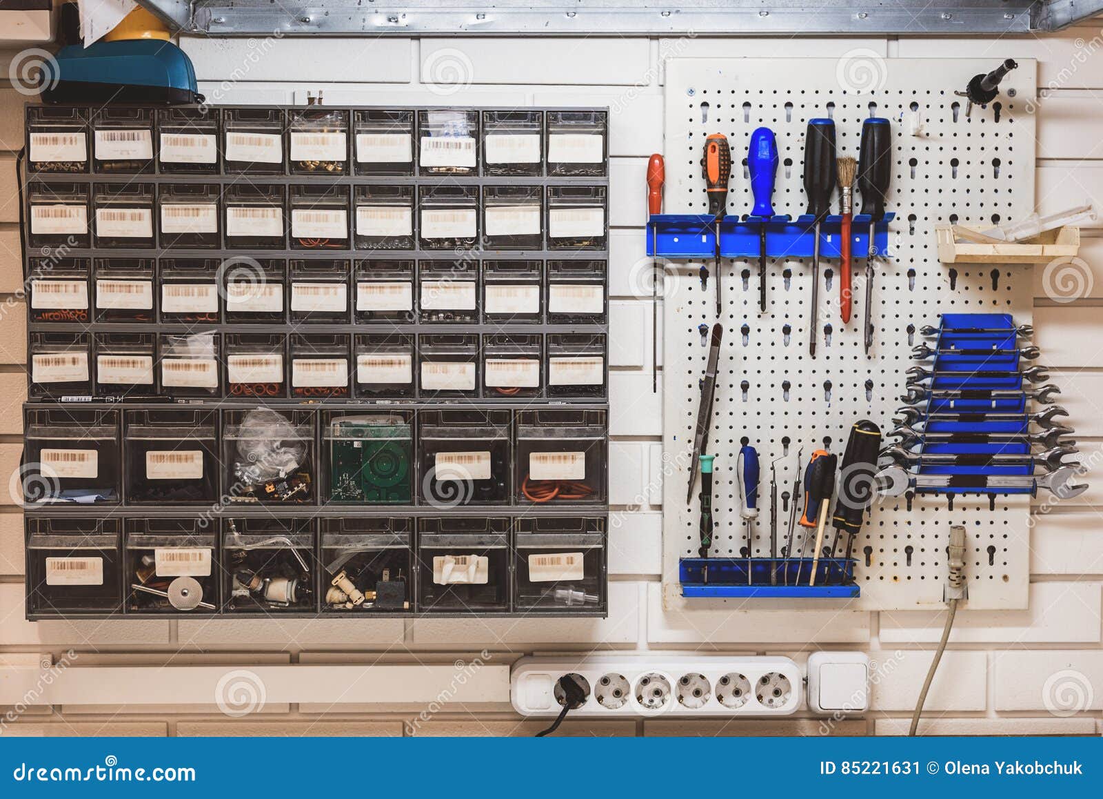 Big Assortment of Different Tools Stock Image - Image of composition ...