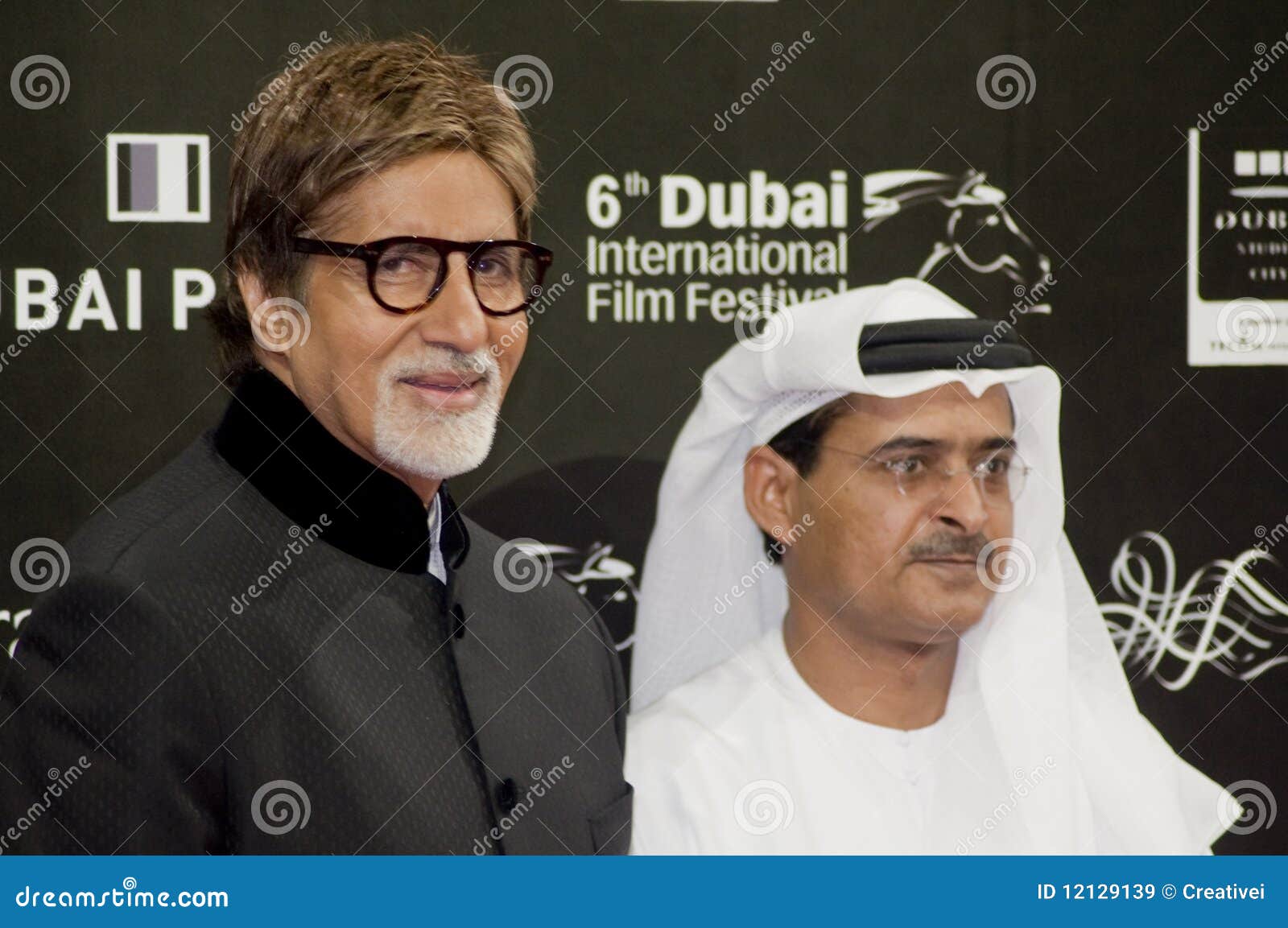 Big B with DIFF Chairman Abdul Hamid Juma Editorial Stock Image - Image ...