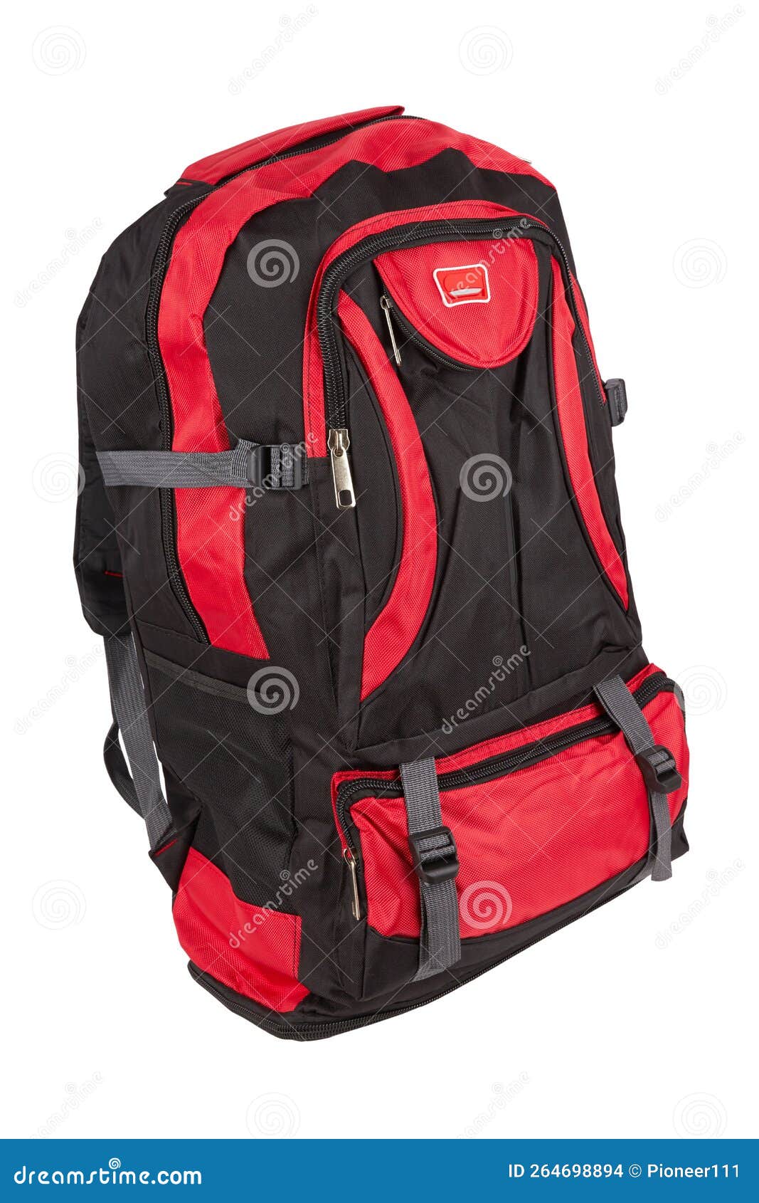 Big backpack for travel stock photo. Image of object - 264698894