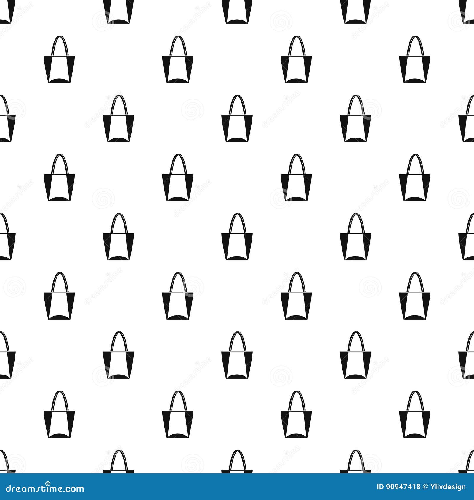 Big bag pattern vector stock vector. Illustration of vector - 90947418