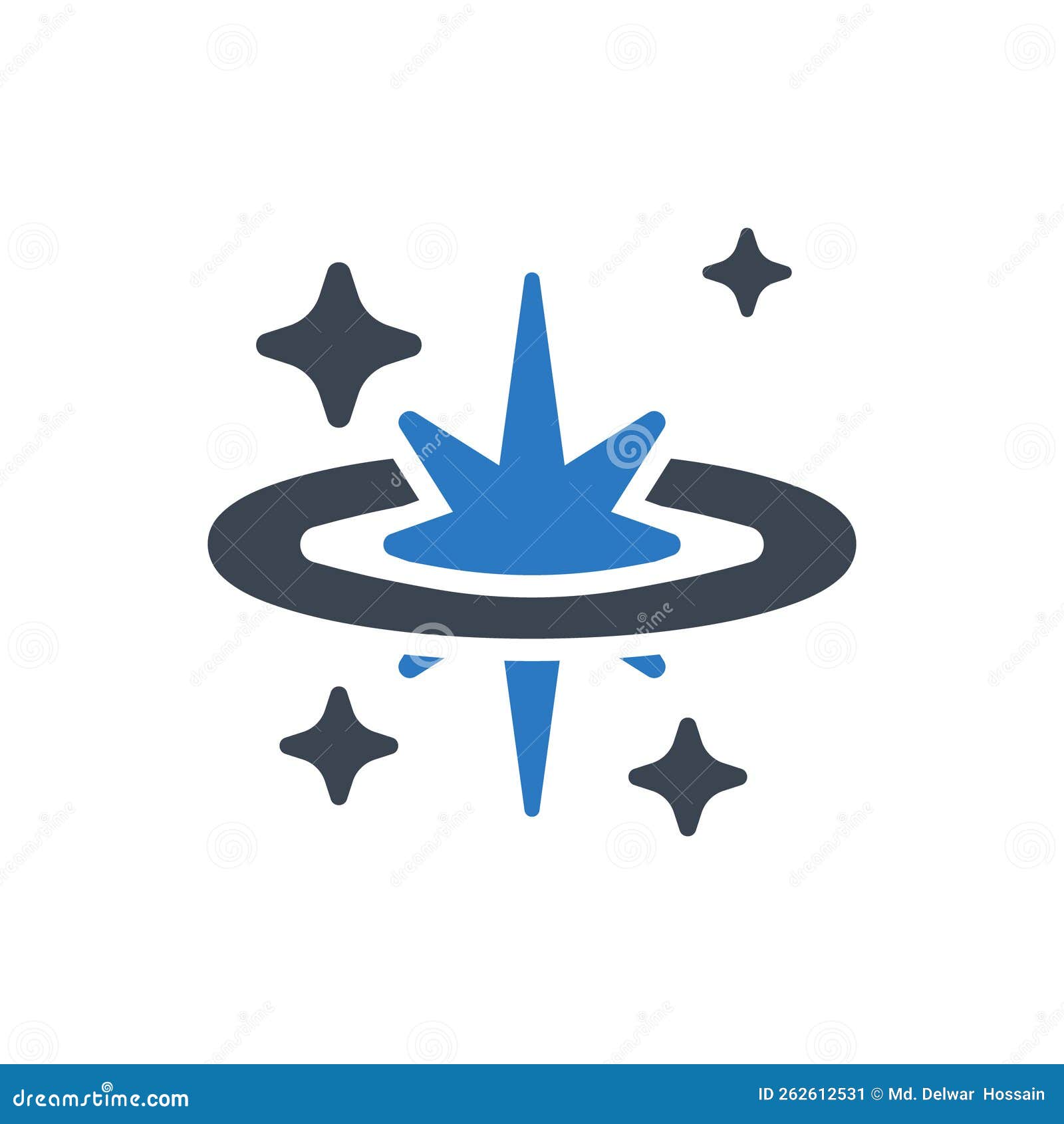 Big bang icon stock vector. Illustration of sign, star - 262612531