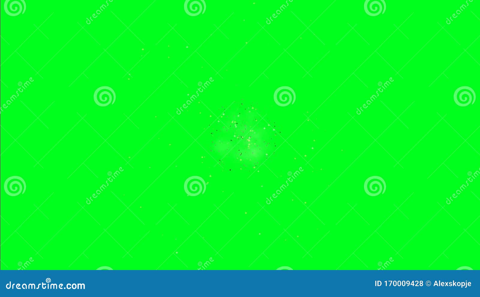 Big Bang Space Explosion on Green Screen Stock Footage - Video of green ...