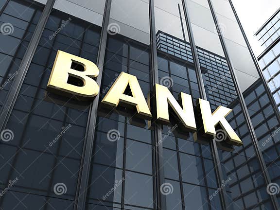 Big Bank stock illustration. Illustration of control - 28126742