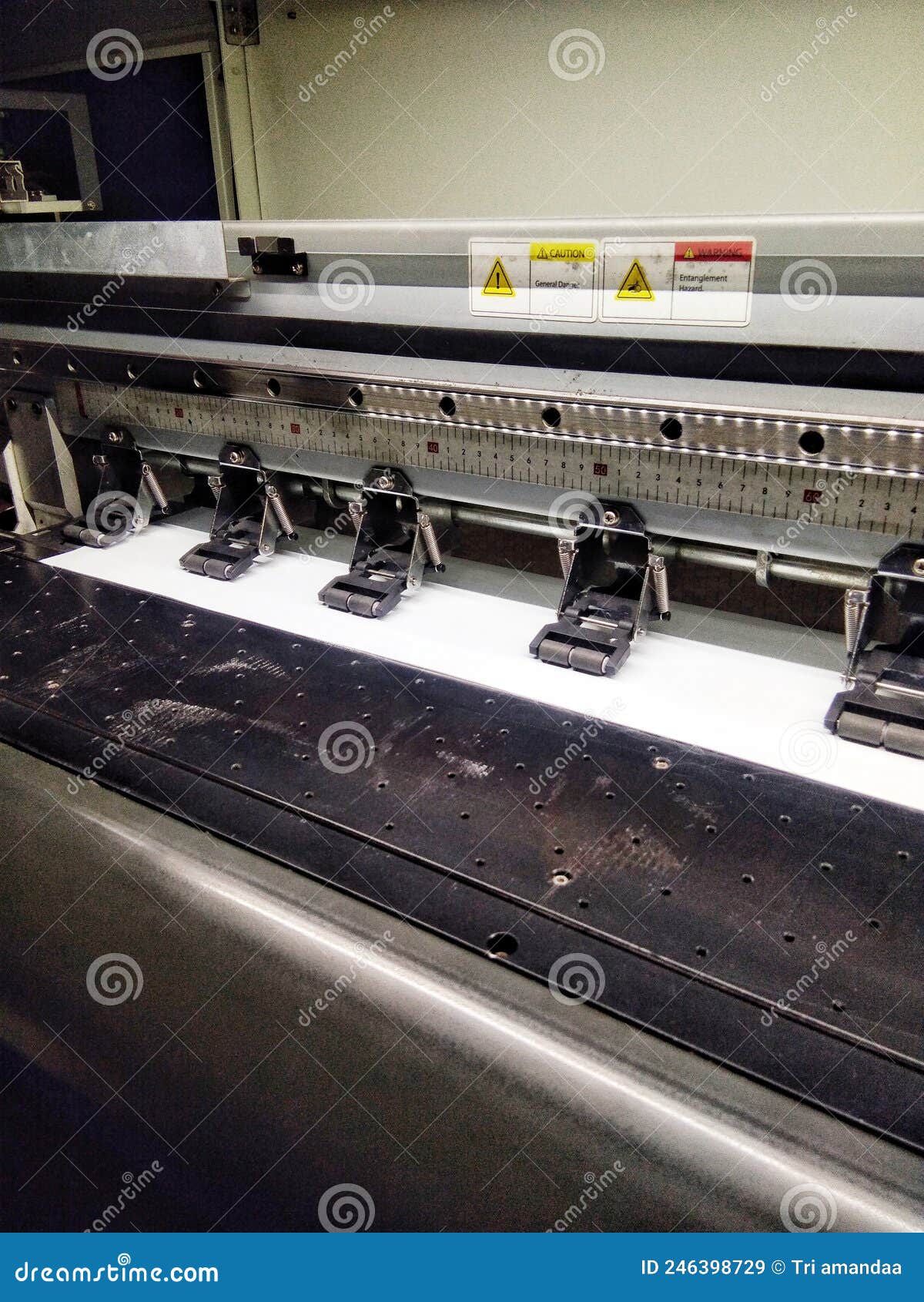 Big Banner Printing Machine Stock Image - Image of banner, printing ...