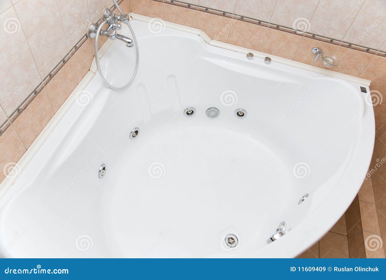 Big bathtub stock image. Image of architecture, lifestyle - 11609409