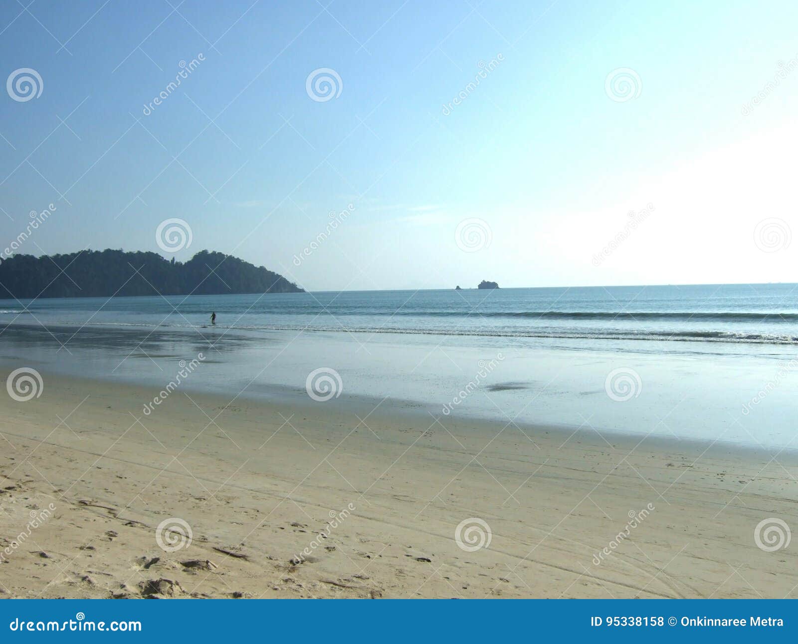 Big beach @ stock photo. Image of sand, beach - 95338158