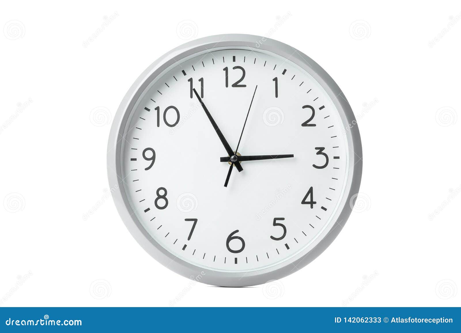 Big Beautiful Clock Isolated Stock Image - Image of cheerfulness ...
