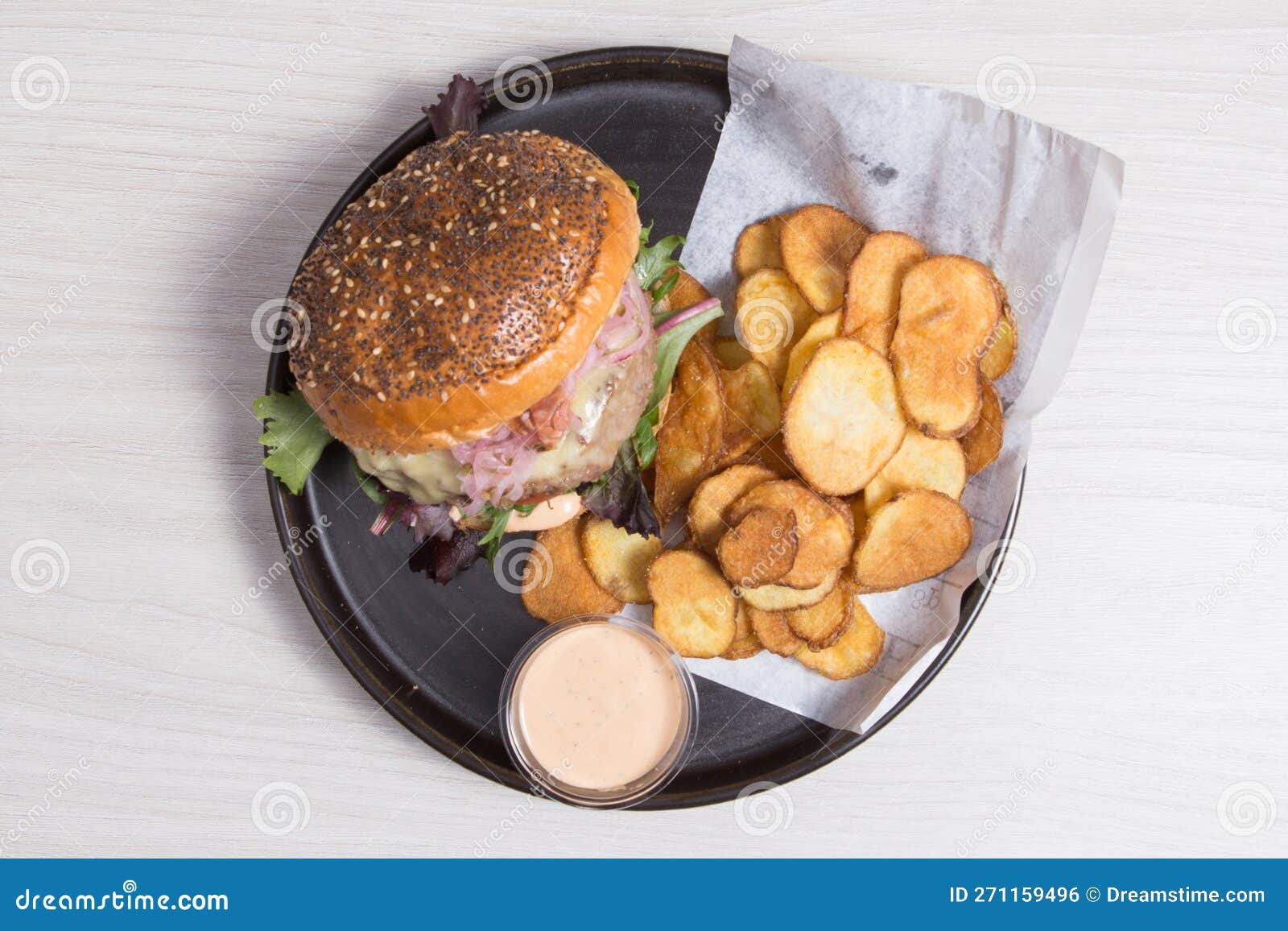 Big beef burger stock photo. Image of calorie, vegetable - 271159496