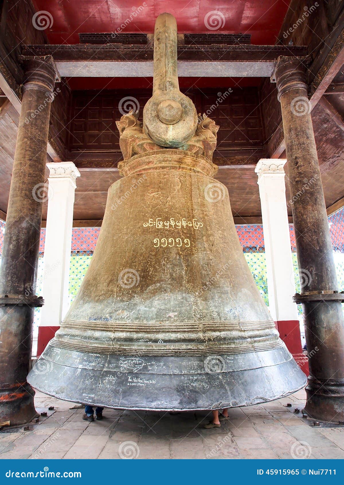 Big Bell of Mingun, Myanmar Stock Image - Image of asia, bell: 45915965