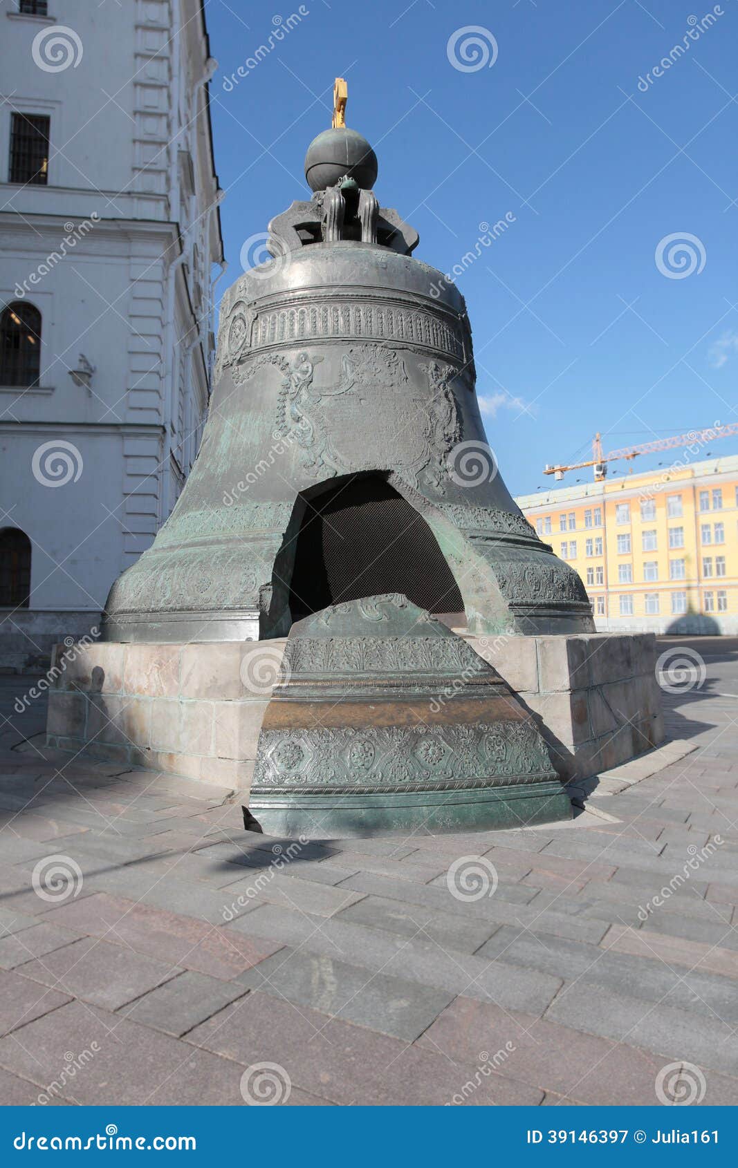 Big Bell in Moscow Kremlin stock image. Image of russian - 39146397