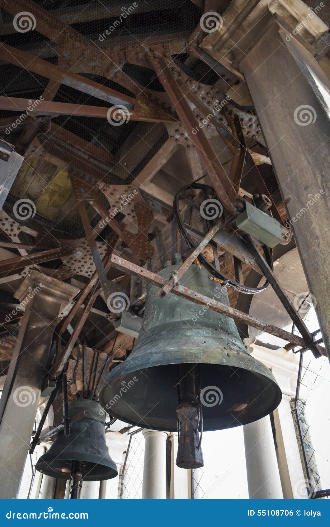 Big bells stock photo. Image of sightseeing, romantic - 55108706