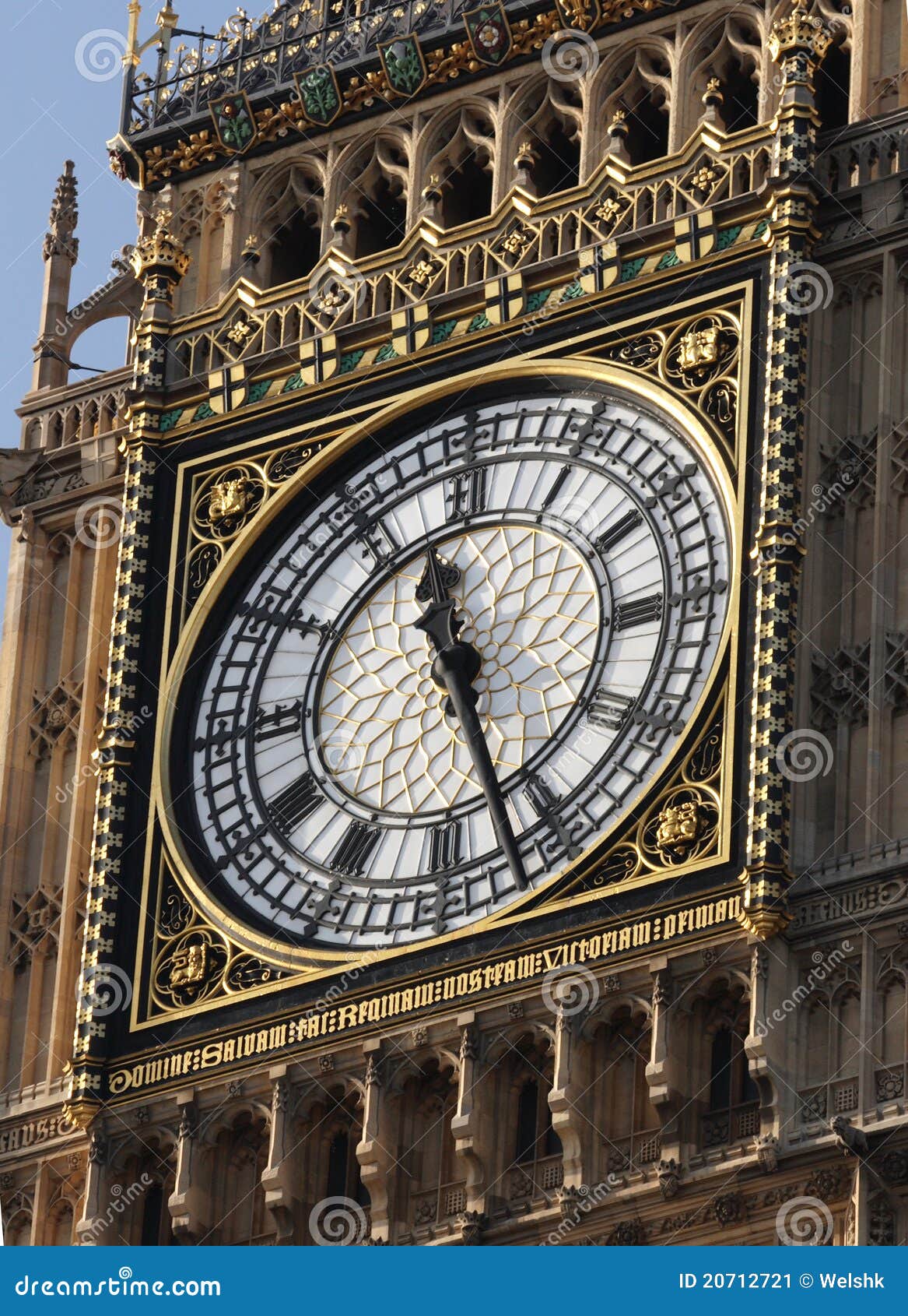 Big Ben Clock Face stock image. Image of clock, historic - 20712721