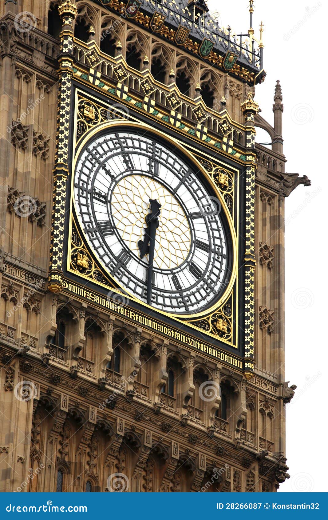 Big Ben isolated on white stock image. Image of city - 28266087