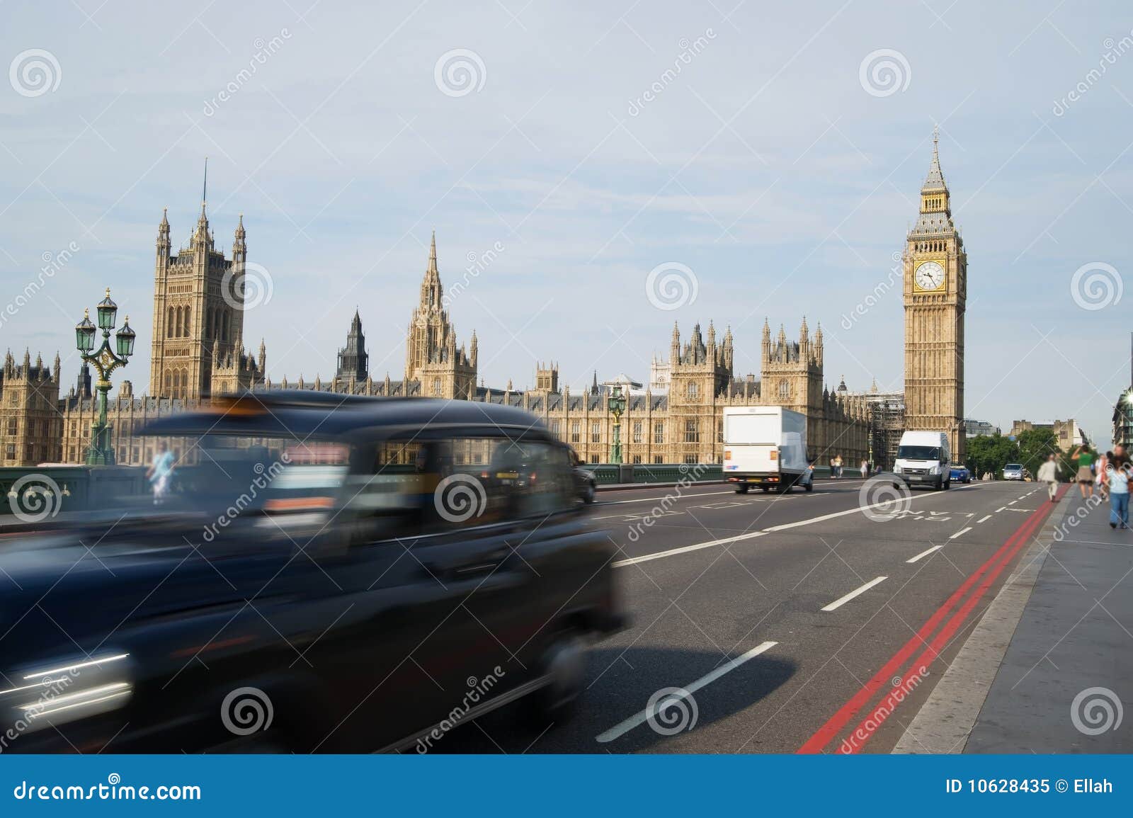 Big Ben and London taxi stock image. Image of city, british - 10628435