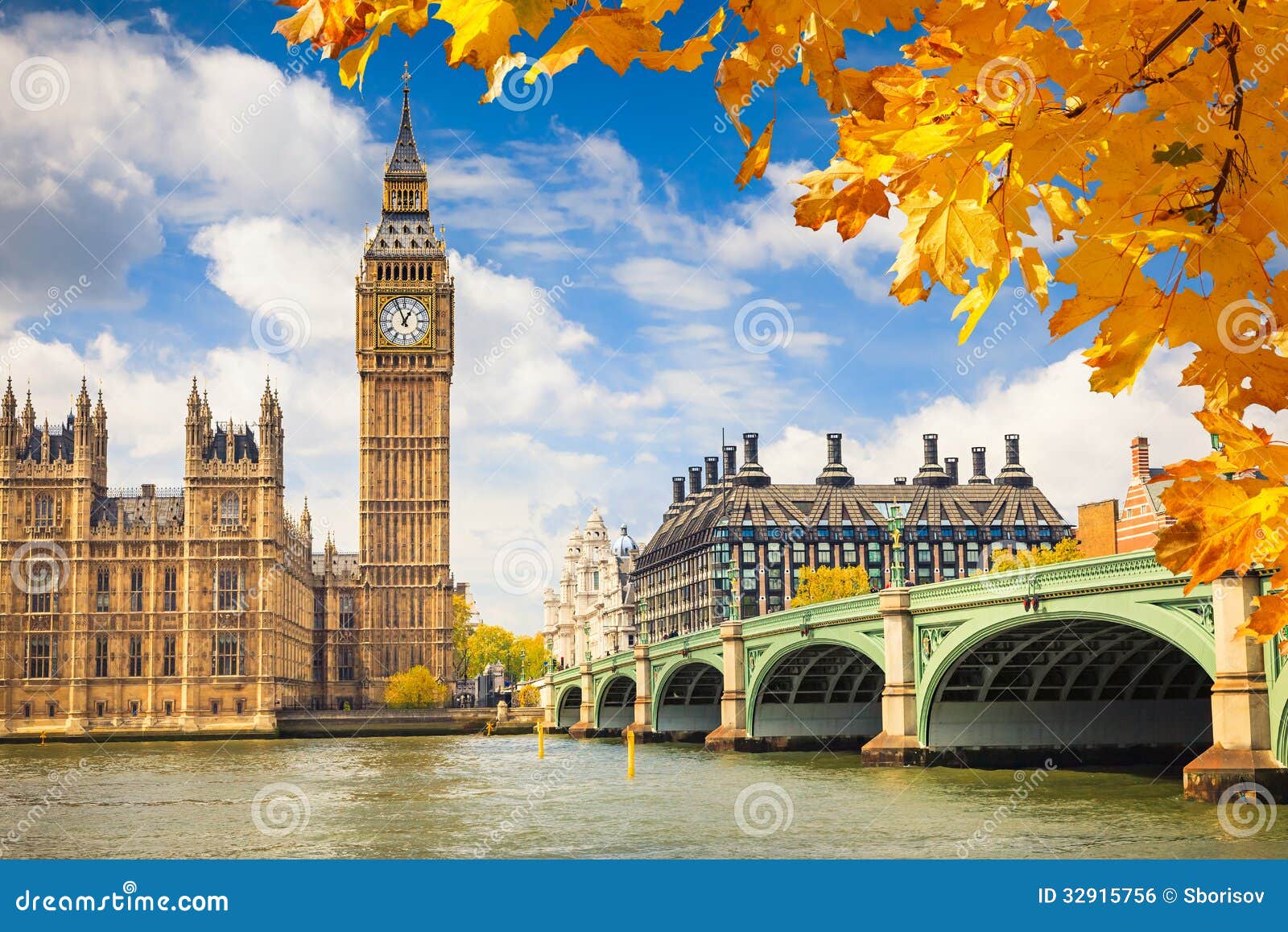 Big Ben, Londres photo stock. Image du historique, maisons - 32915756