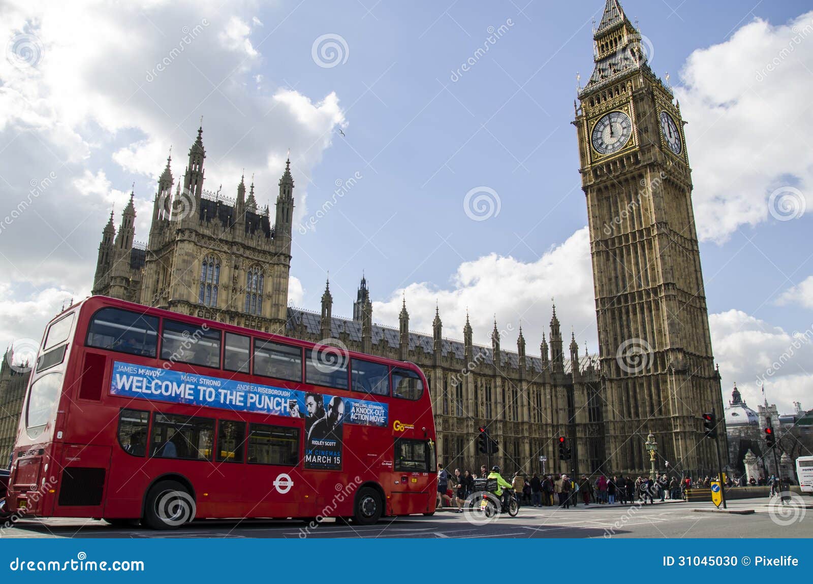 The Big Ben and the Red Bus Editorial Image - Image of decker, culture ...
