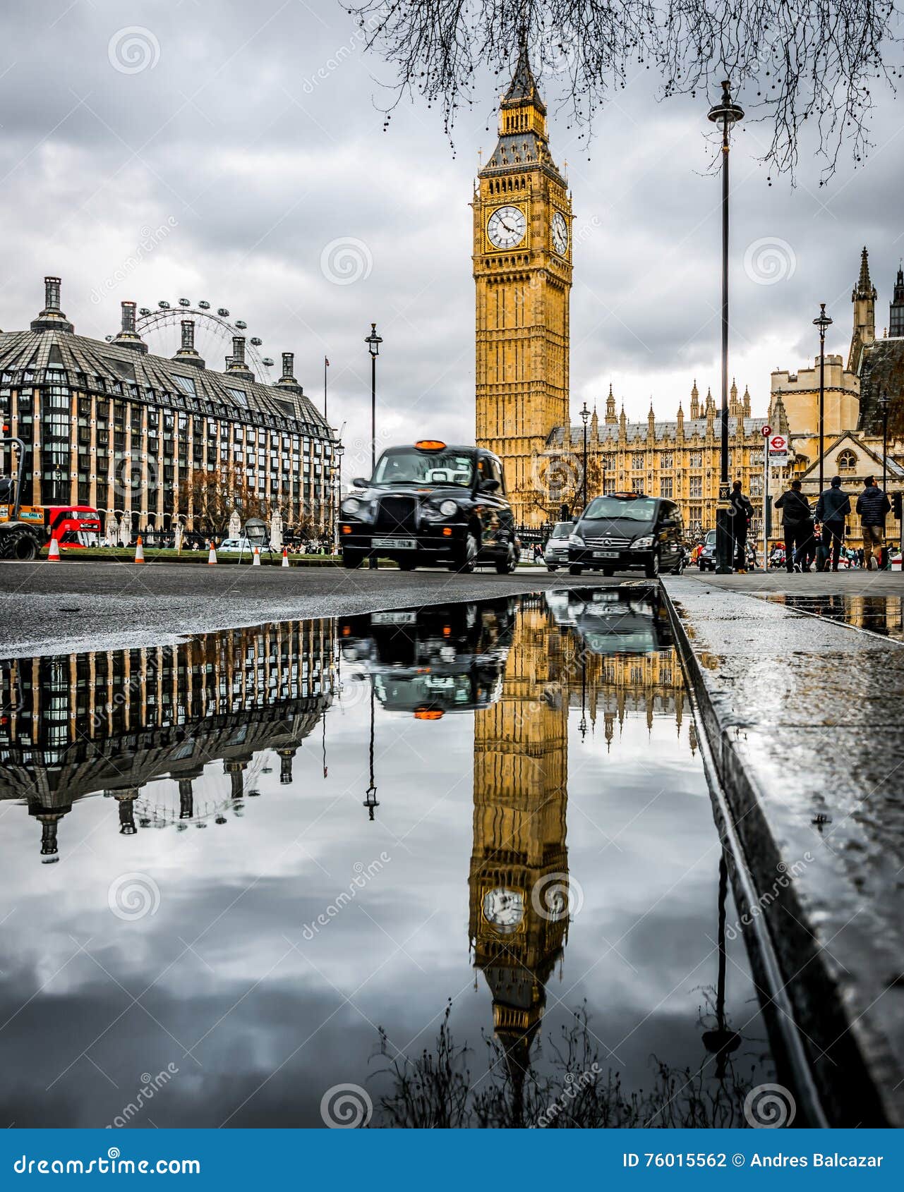Big Ben Reflection London editorial photography. Image of england ...