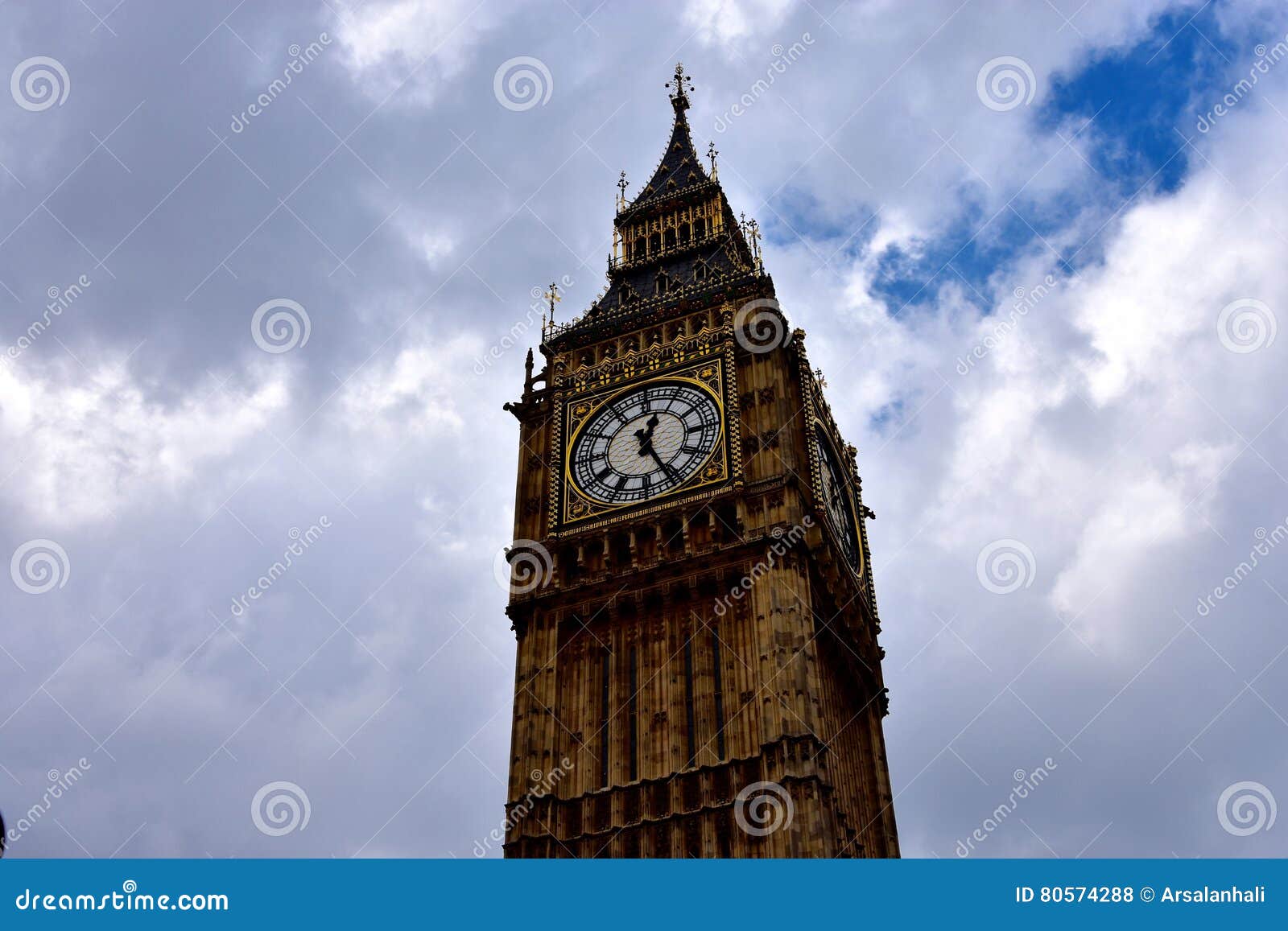 Big Ben Time Piece editorial stock photo. Image of bigbentime - 80574288