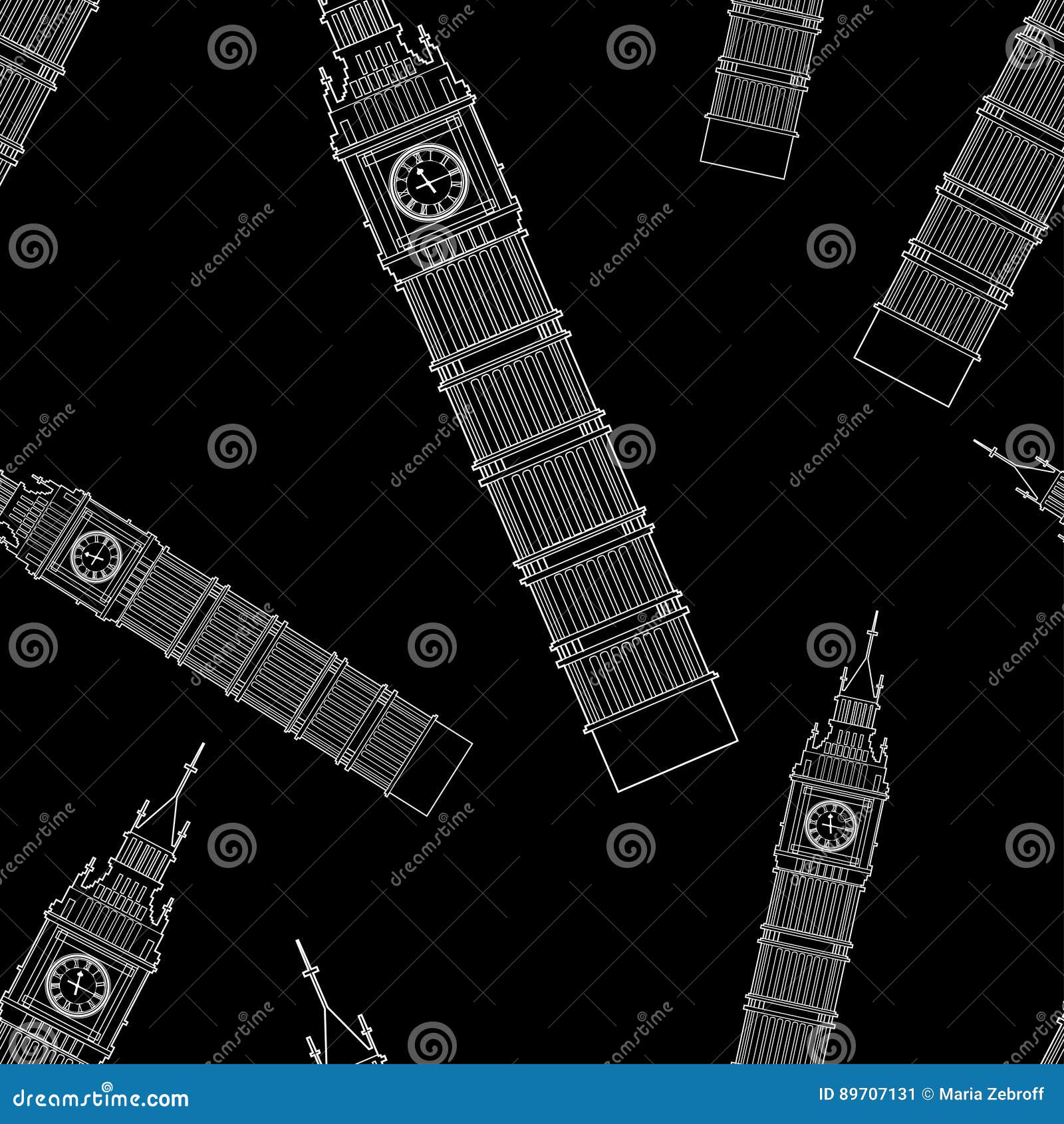 Big Ben vector stock vector. Illustration of england - 89707131