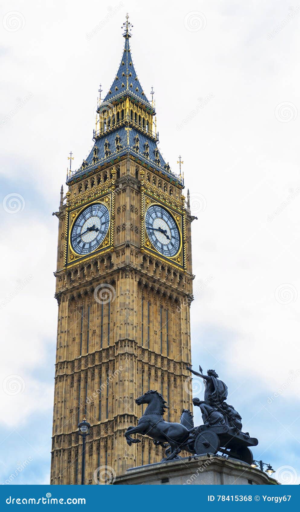 The Big Ben stock photo. Image of view, england, sightseeing - 78415368
