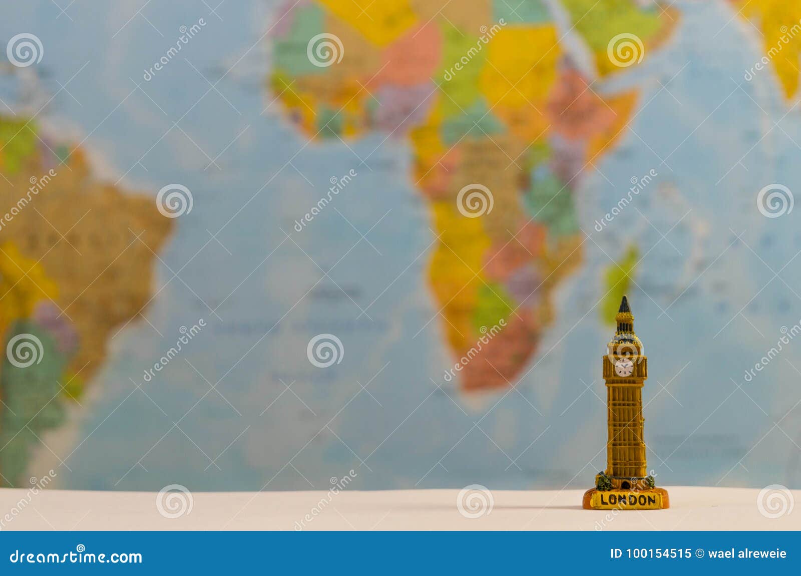 Big Ben, a World Famous Destination. Stock Image - Image of cities ...