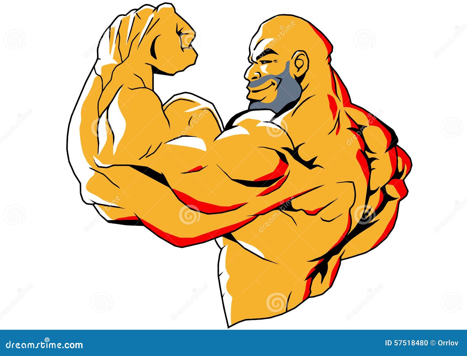 Biceps Illustration Vector | CartoonDealer.com #275187017