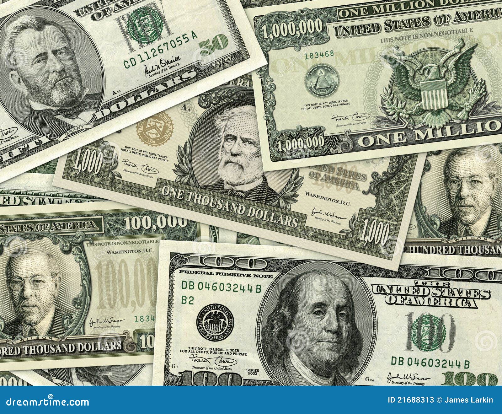 Big Bills stock image. Image of riches, success, paper - 21688313