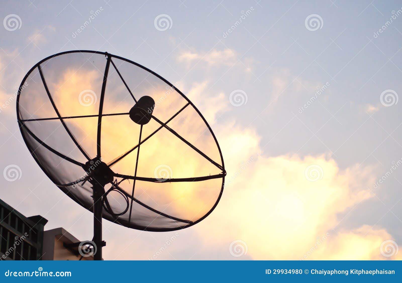 Satellite Disc stock photo. Image of channel, communication - 29934980