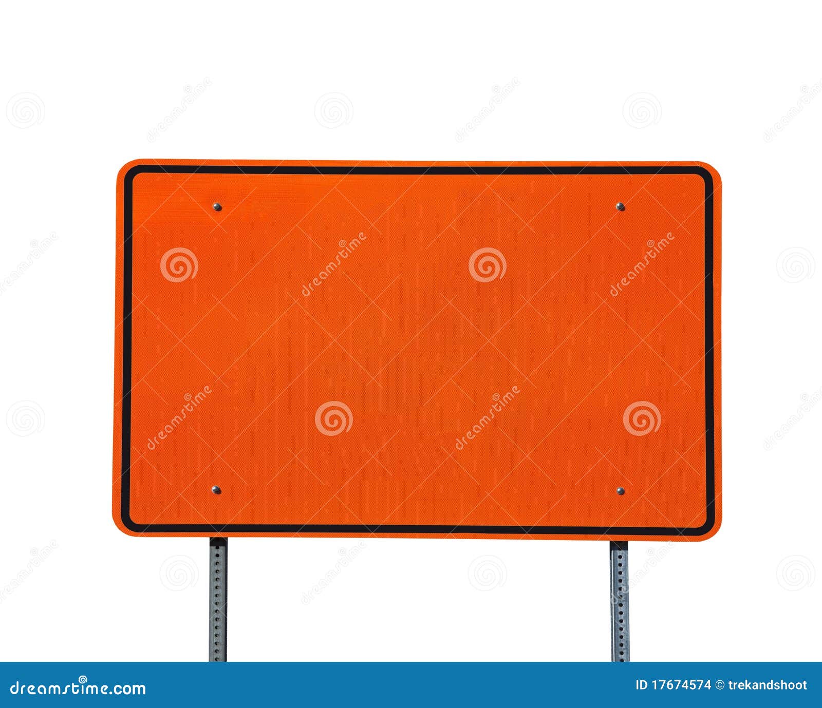 317 Blank Orange Road Sign Stock Photos - Free & Royalty-Free Stock ...