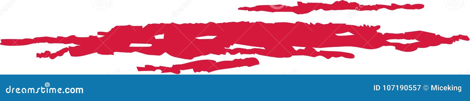 Big bloody scratch stock vector. Illustration of sharp - 107190557