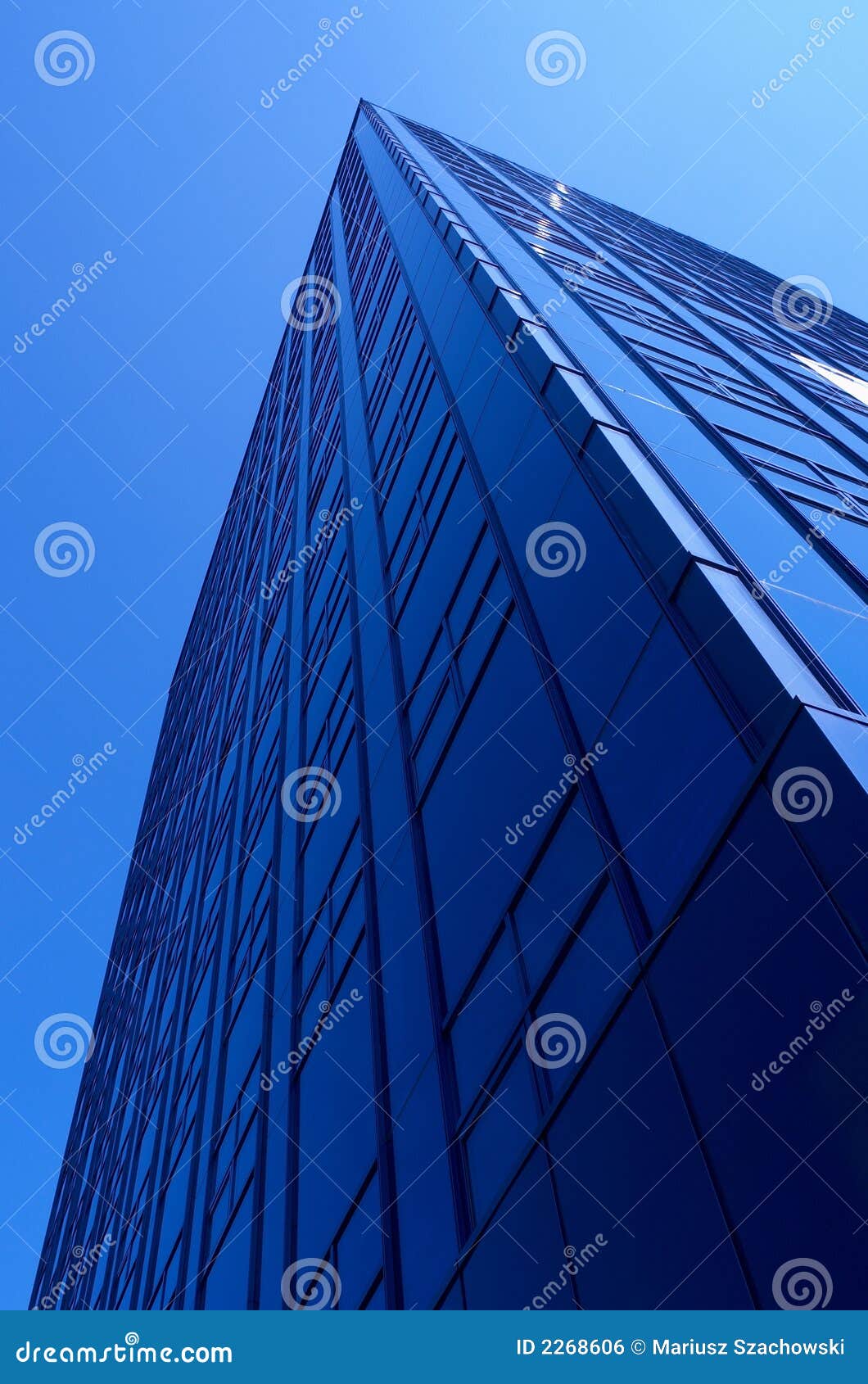 BIG blue stock photo. Image of building, company, offices - 2268606