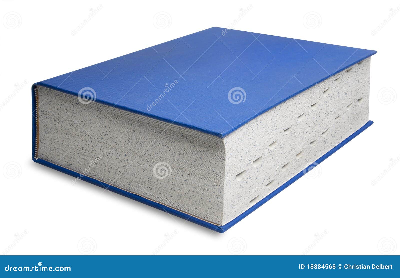 Big blue book, isolated stock photo. Image of blank, book - 18884568