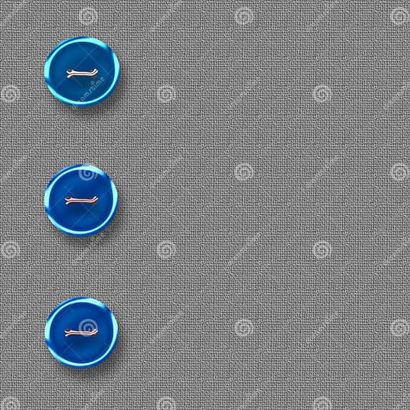 Big blue buttons stock illustration. Illustration of material - 3115634