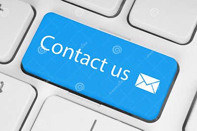 Big blue contact us button stock image. Image of desktop - 41299439