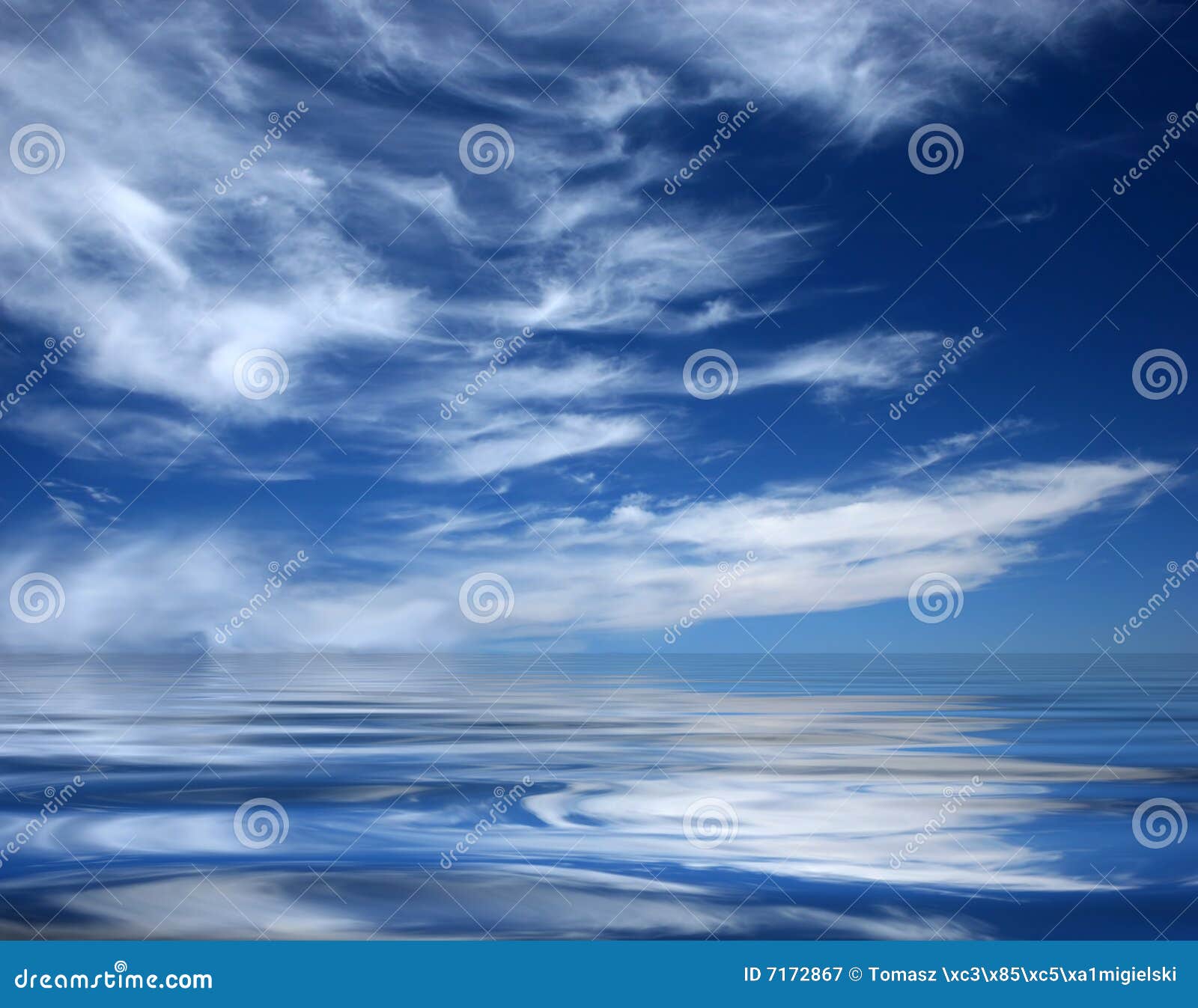 Big blue deep ocean stock image. Image of sail, calm, dangerous - 7172867
