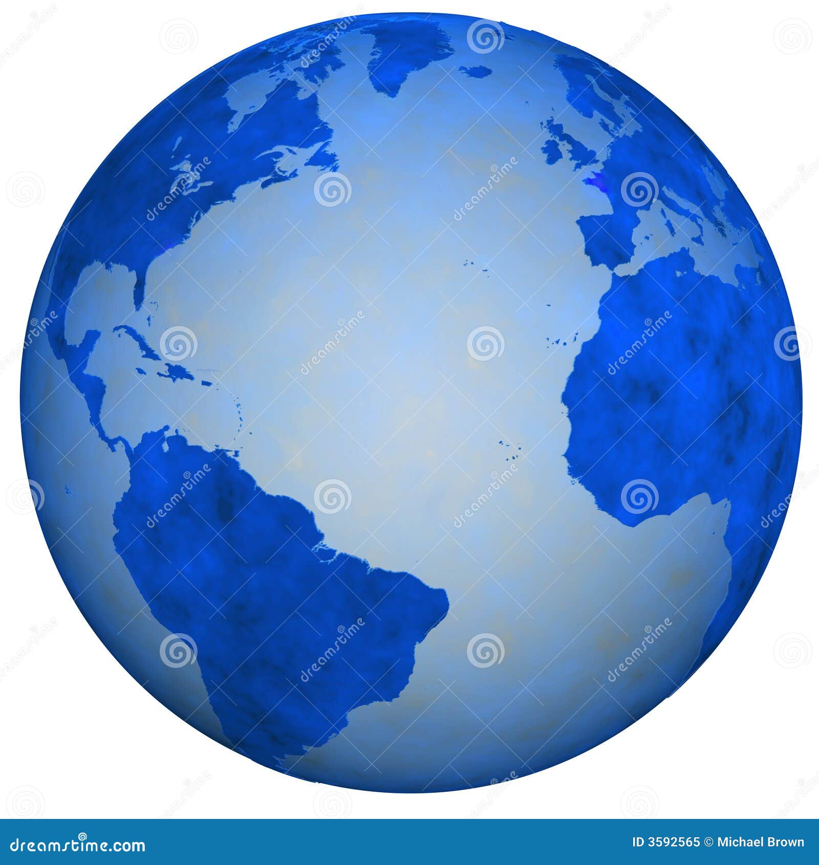 Big Blue Ball Earth