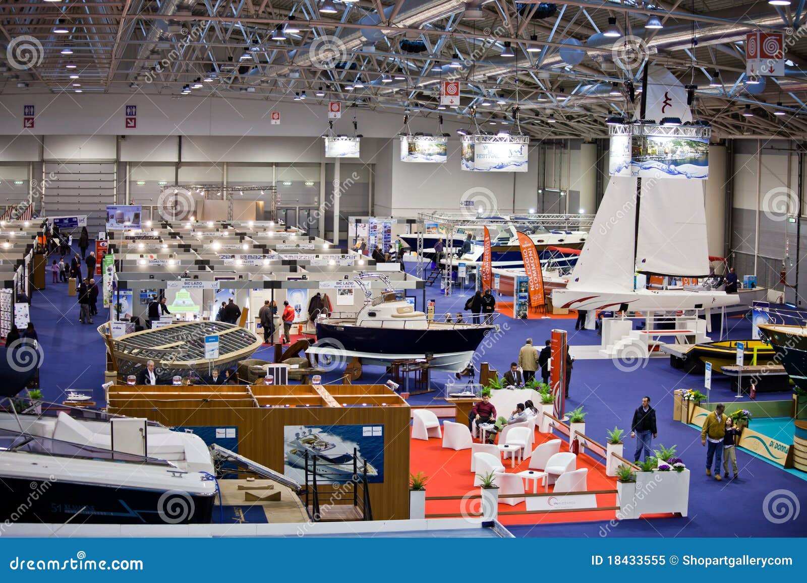 Big Blue Expo Show, Rome, 2011 Editorial Image - Image of leisure ...