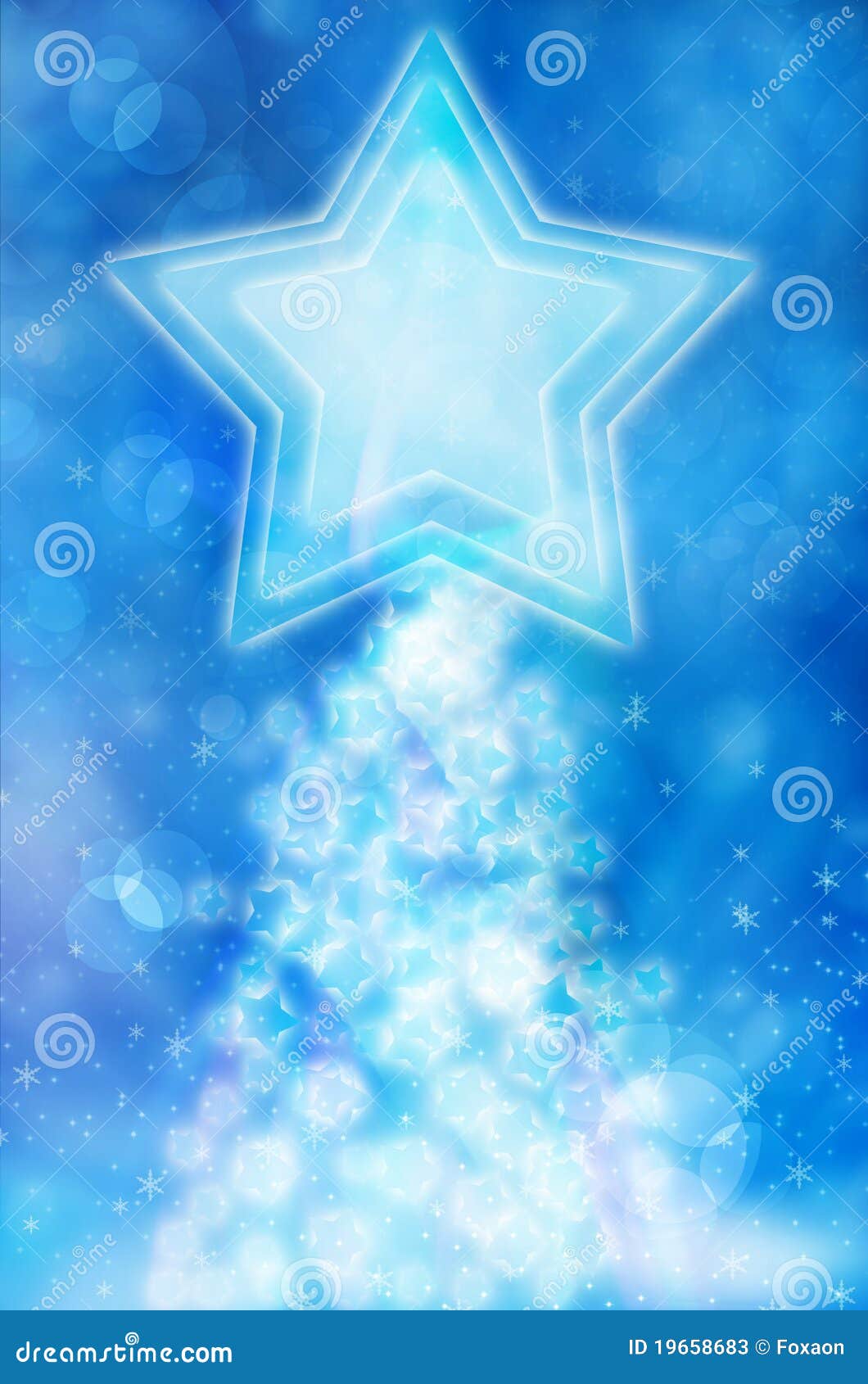 Big blue Stars Background stock illustration. Illustration of creative ...
