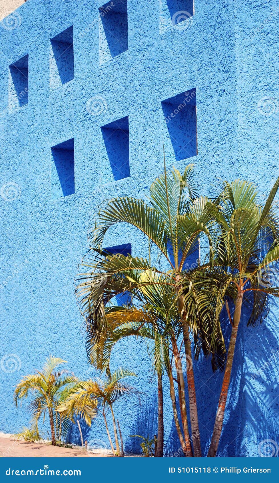 The Big Blue Wall stock photo. Image of escape, colorful - 51015118