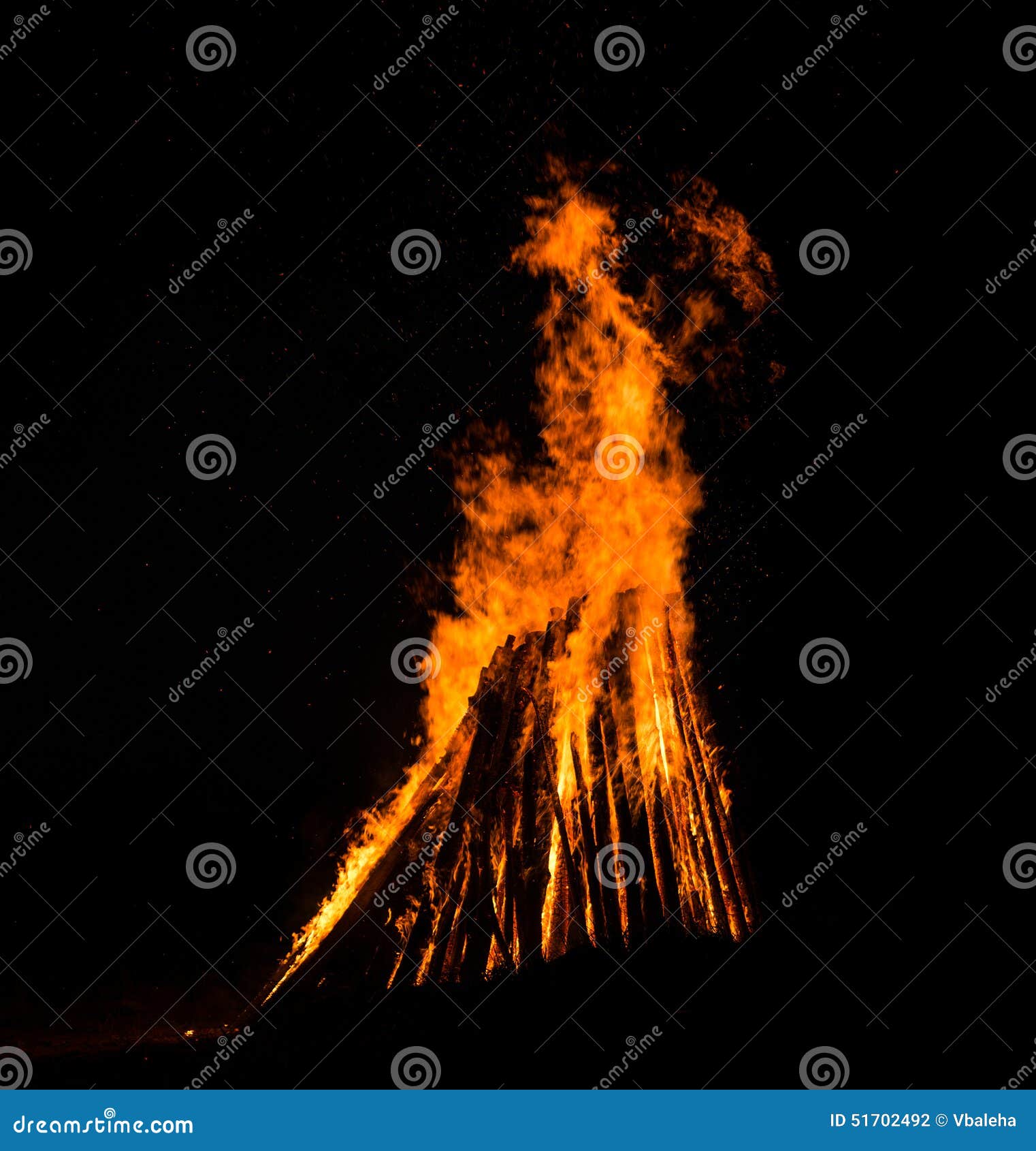 Big bonfire stock photo. Image of black, wilderness, outdoor - 51702492