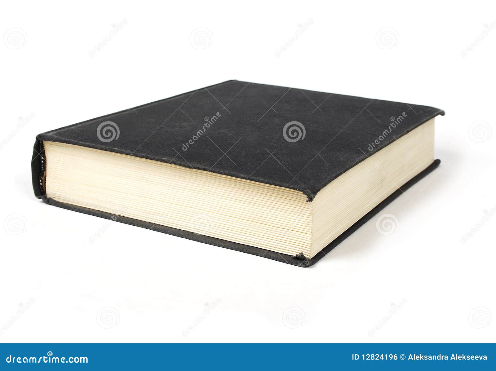 Big book with black cover stock photo. Image of university - 12824196