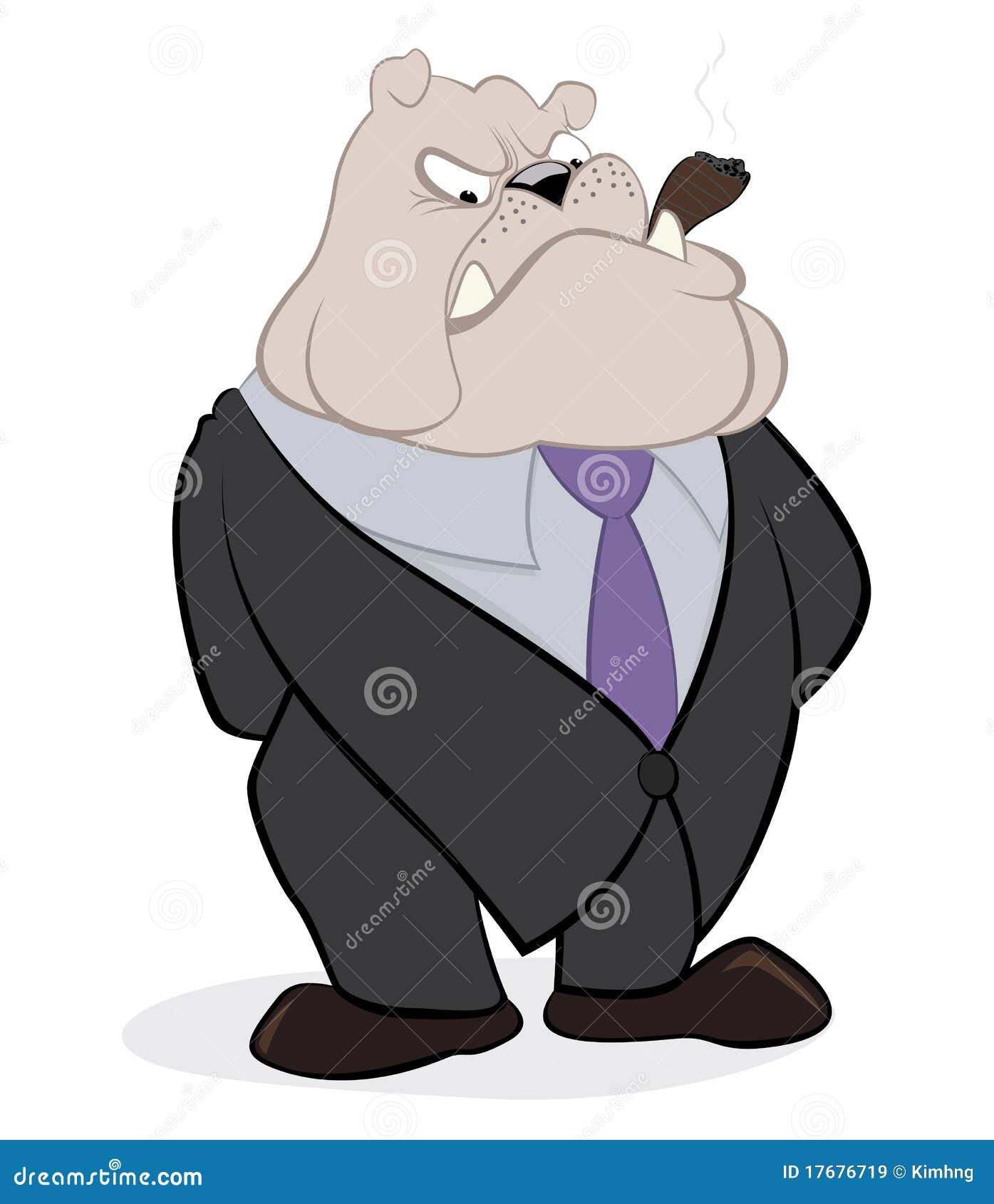 Big Boss stock vector. Illustration of suit, role, threaten - 17676719