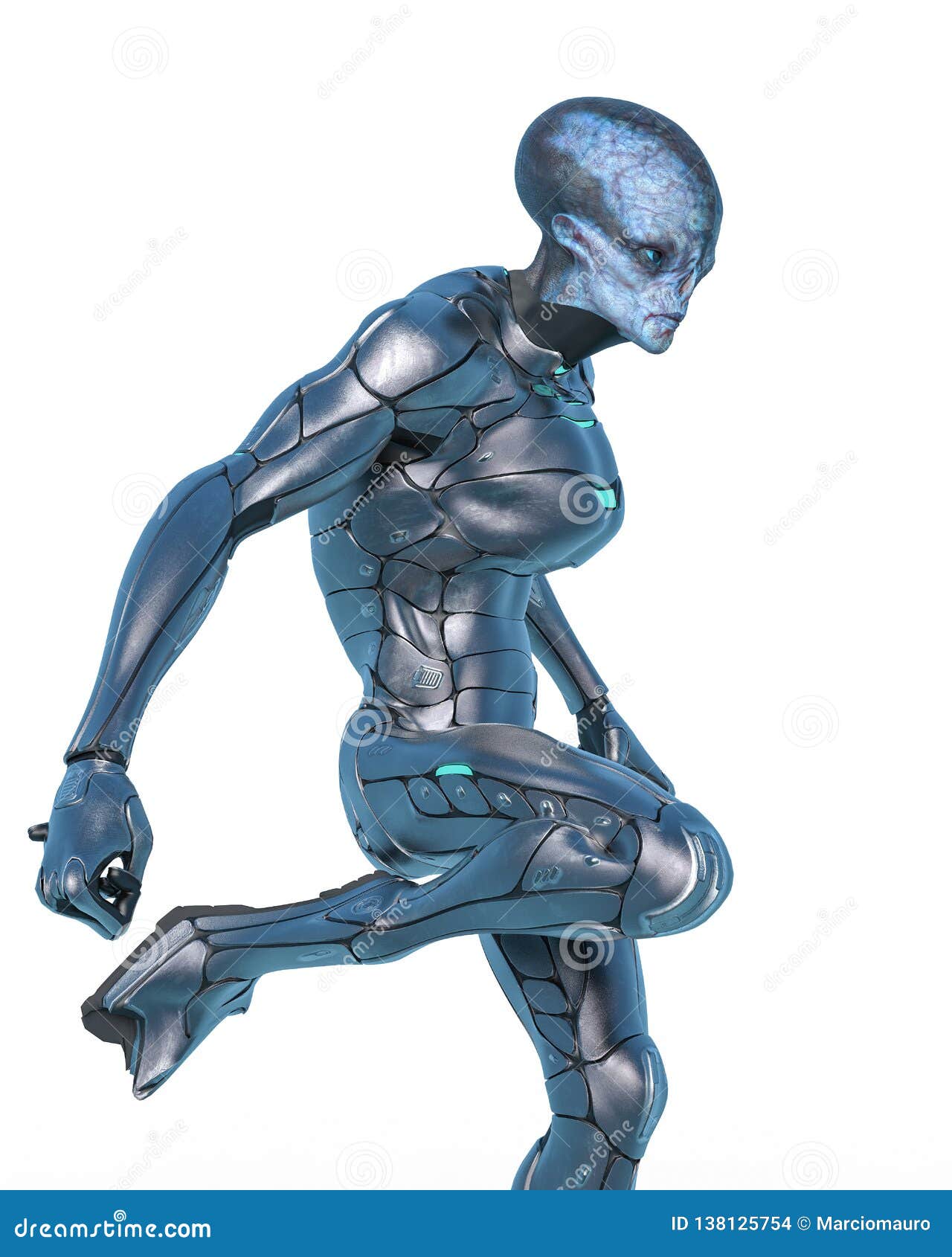 Big boss grey alien stock illustration. Illustration of conspiracy ...