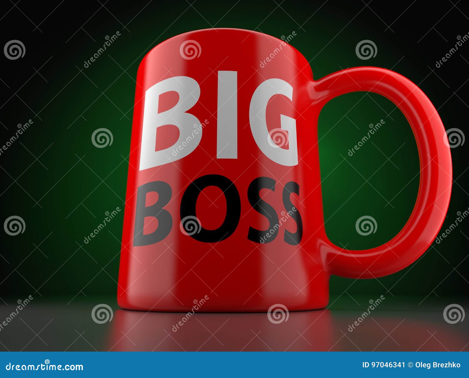 Big Boss Red Cup stock illustration. Illustration of white - 97046341