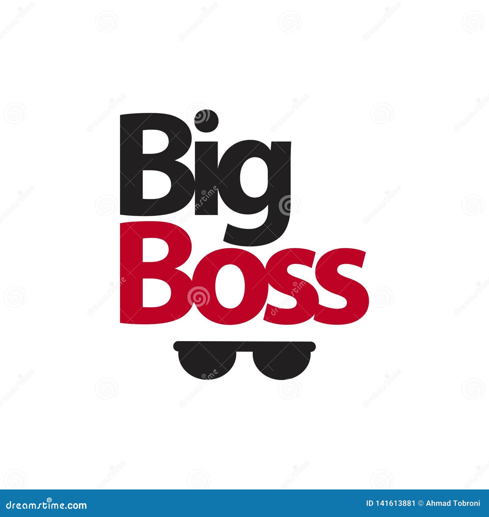 Big Boss Vector Template Design Illustration Stock Vector ...
