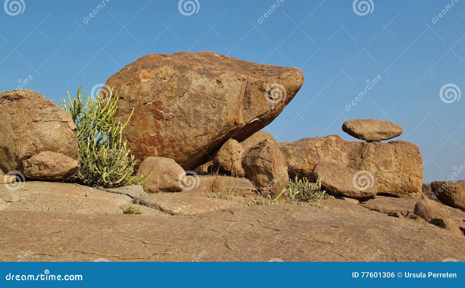 Big Boulder in Hampi Popular for Bouldering Stock Photo - Image of ...